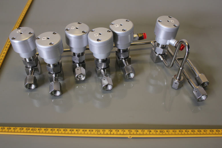 AUTO ETCH 6 GAS CHAMBER FEED MANIFOLD- SOS Ascent'tec