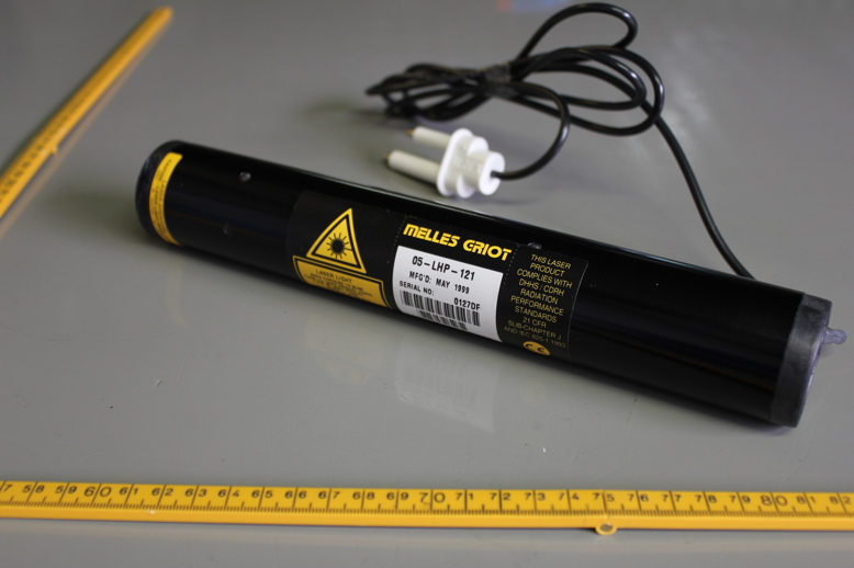 Laser Aperture, HeNe, 5mW Maximum at 632.8nm- SOS Ascent'tec