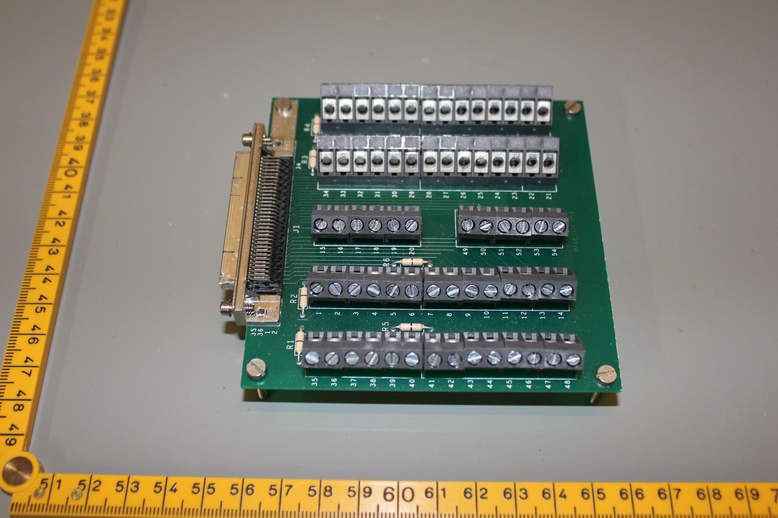PCB, SCREW TERMINAL PANEL, REV.B- SOS Ascent'tec