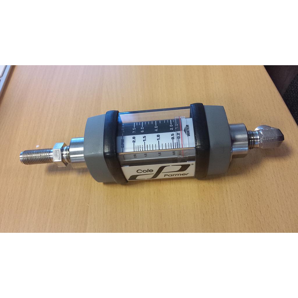 FLOW METER COLE-PARMER HC205S-020 SPRING LOADED FLOW METER 6000 PSI ASM ...