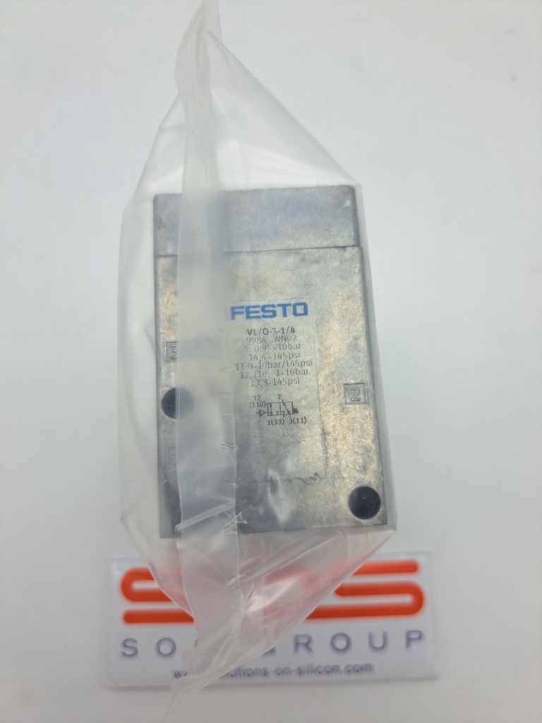 Festo 9984, Pneumatic Valve- SOS Ascent'tec