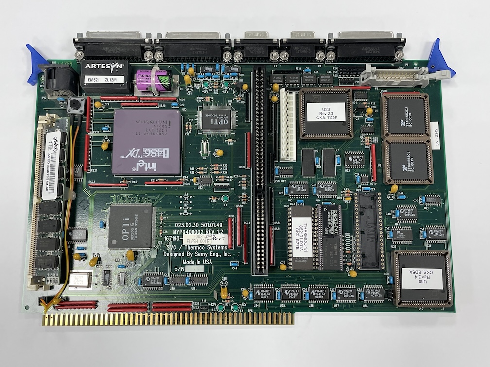 PCB, SBC Tube Comp., Rev 7, Semy Eng., Inc. MYP9400002 Rev 1.2- SOS ...