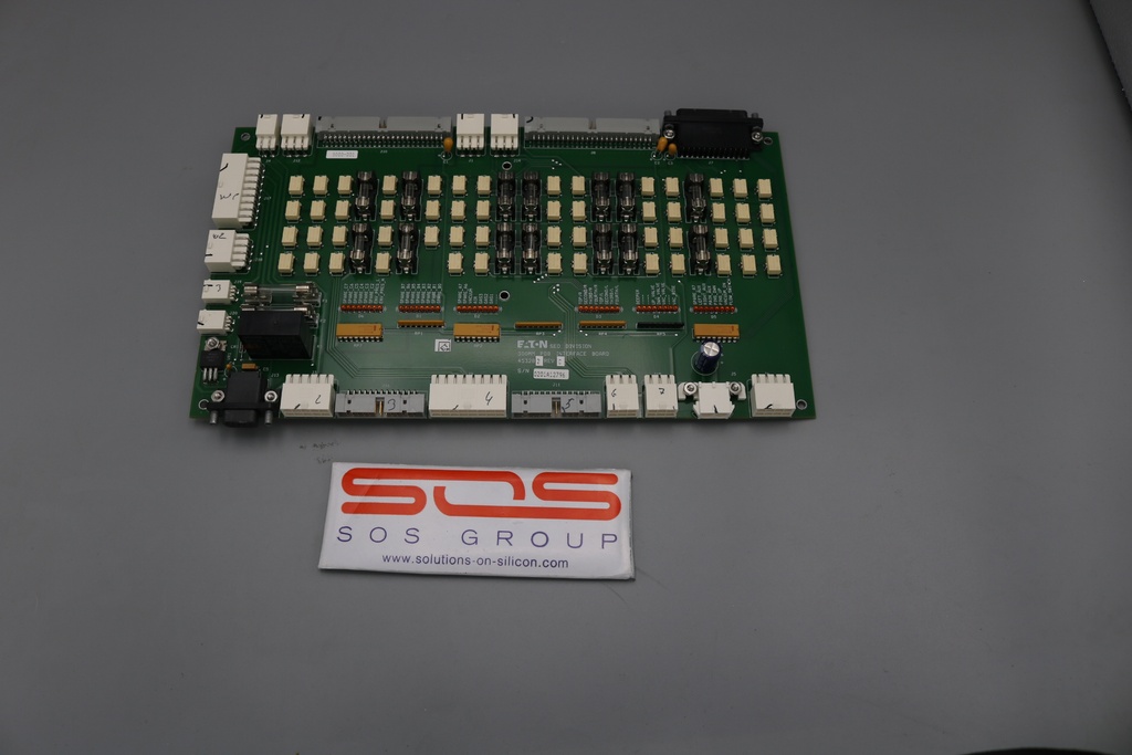 Eaton 453282 300mm PDB Interface Board PCB Rev. C- SOS Ascent'tec