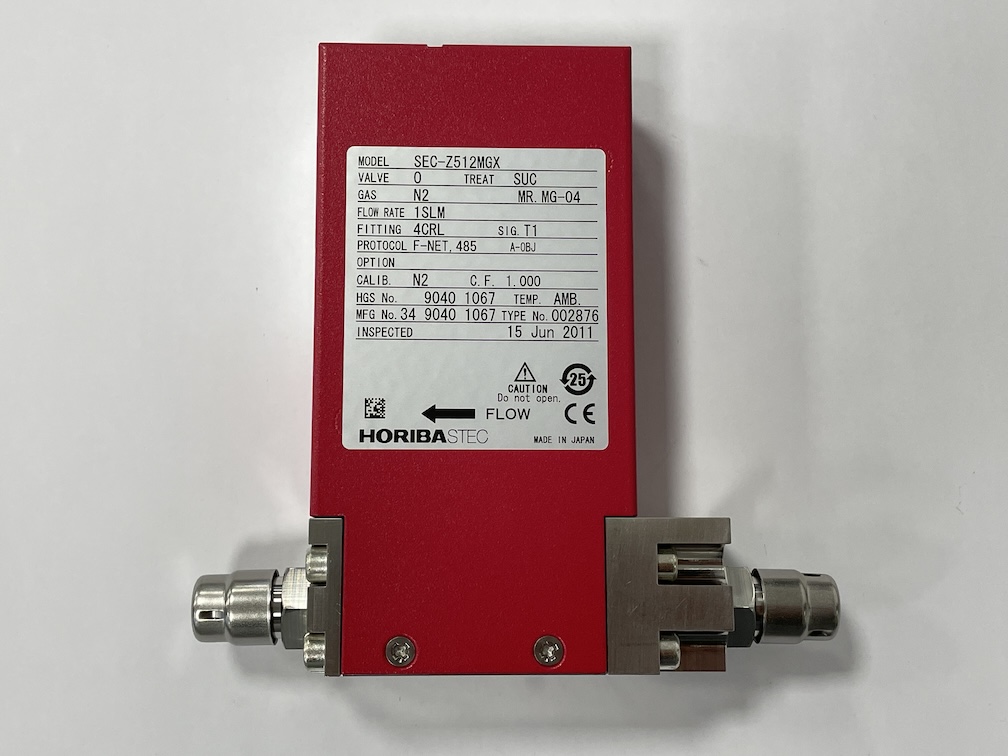 Mass Flow Controller Horiba STEC SEC-Z512MGX 500 SCCM H2 MR.MG-04 ...