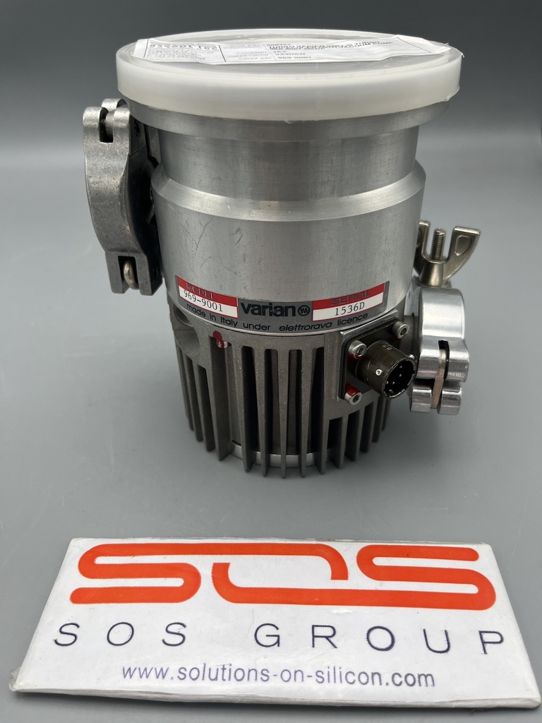 VARIAN TURBO V60 L/S MOLECULAR HIGH VACUUM PUMP 969-9001 MSRP- SOS Ascent'tec