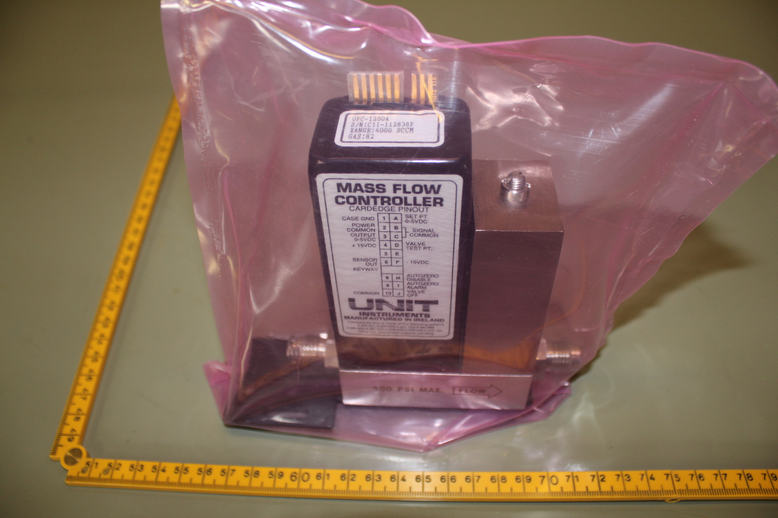 MASS FLOW CONTROLLER, CARDEDGE PINOUT, RANGE: 4000 SCCM, MAX. PRESS: 35 ...