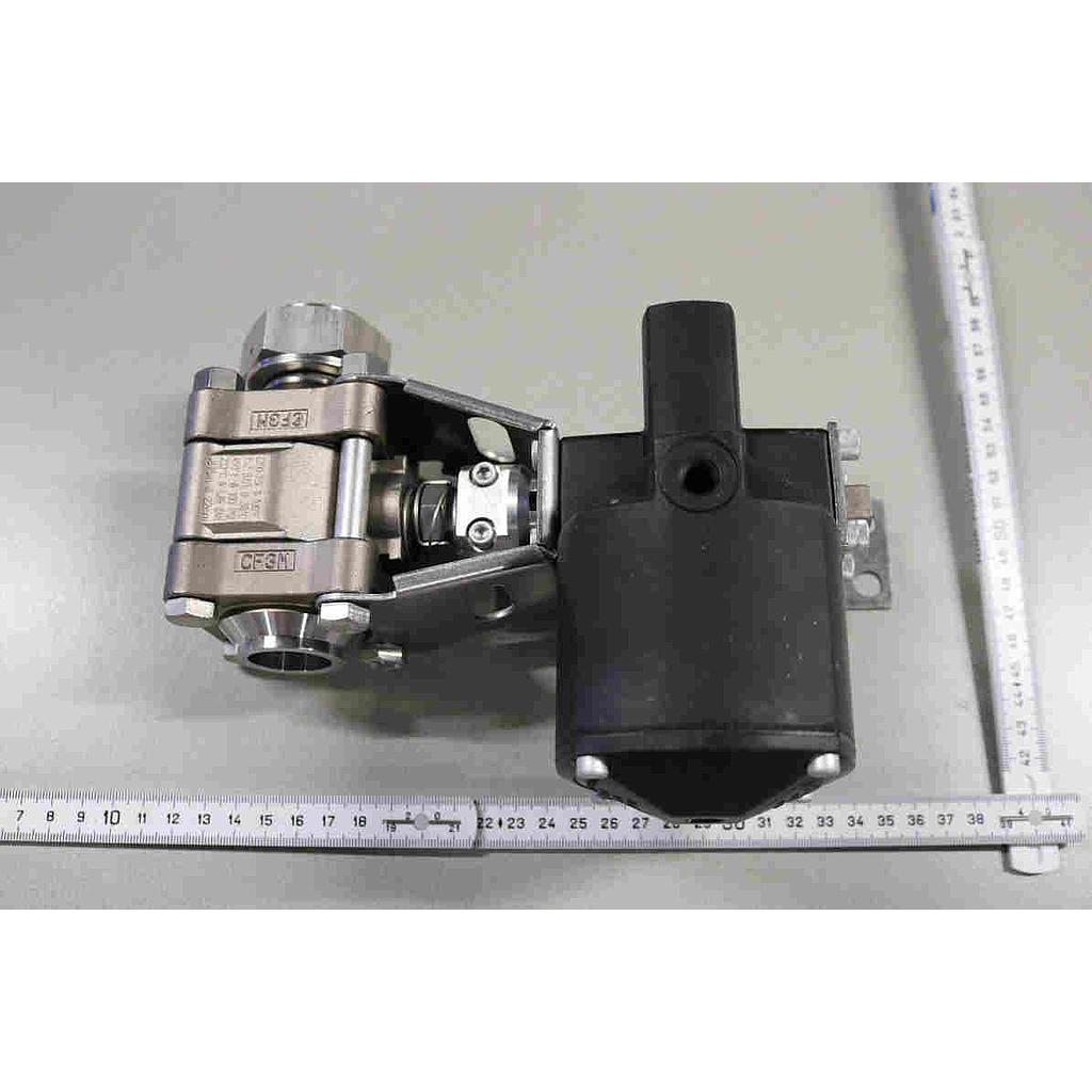 PNEUMATIC VALVE WITH CF3M BALL VALVE- SOS Ascent'tec