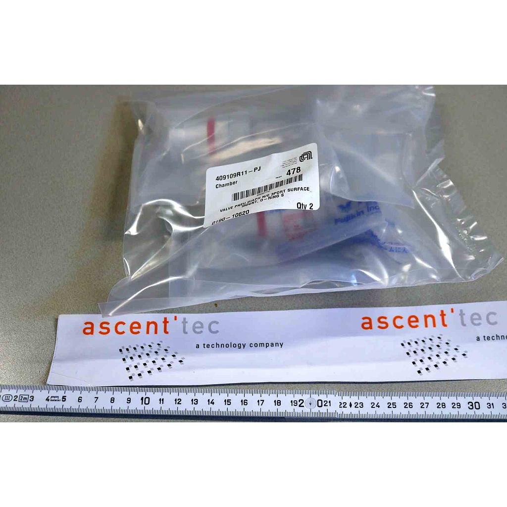 Valve Pneu Diaph N/C 3Port Surface Mount, Fujikin FPR-UDDFAT-21-6.35-PI ...