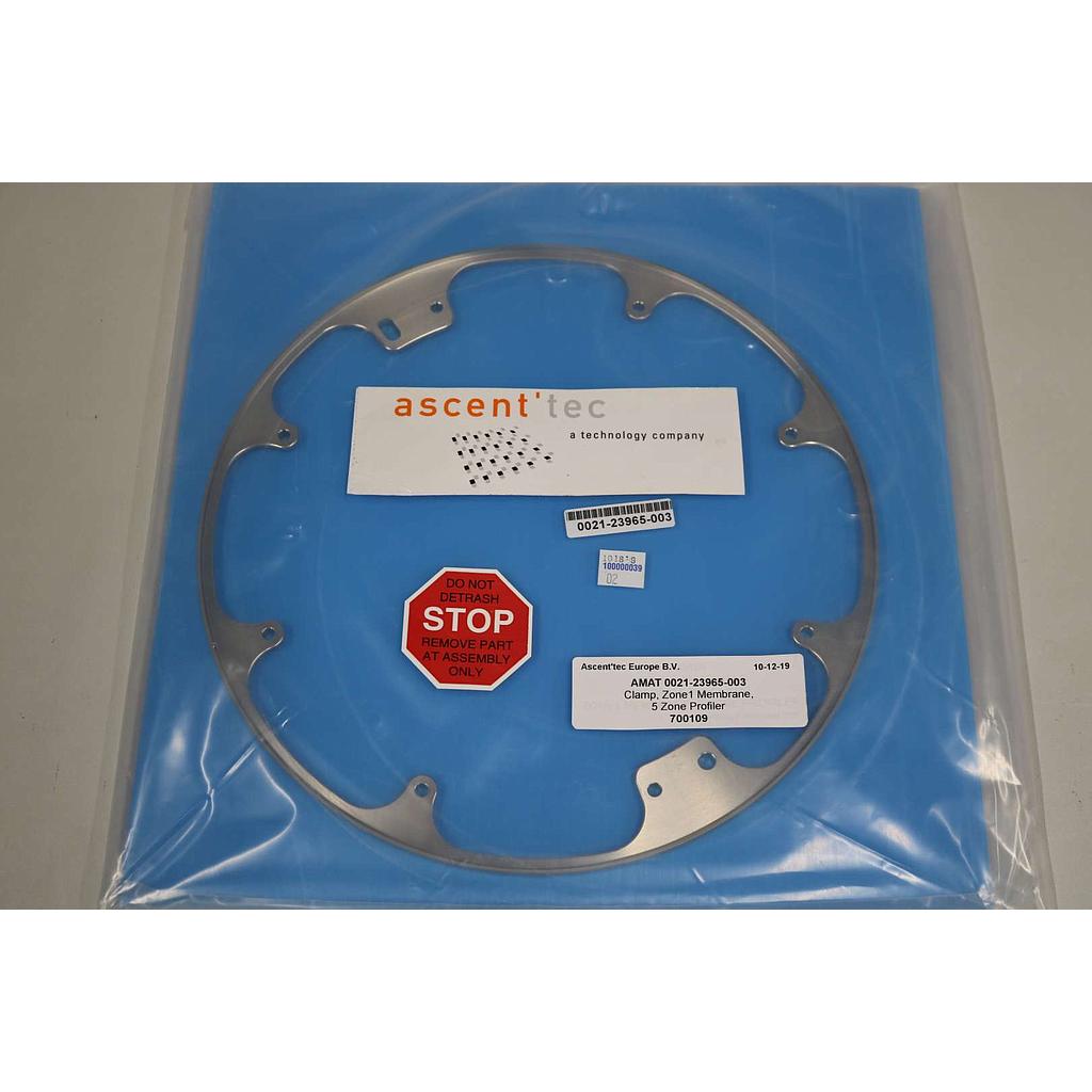 CLAMP, ZONE1 MEMBRANE, 5 ZONE PROFILER- SOS Ascent'tec