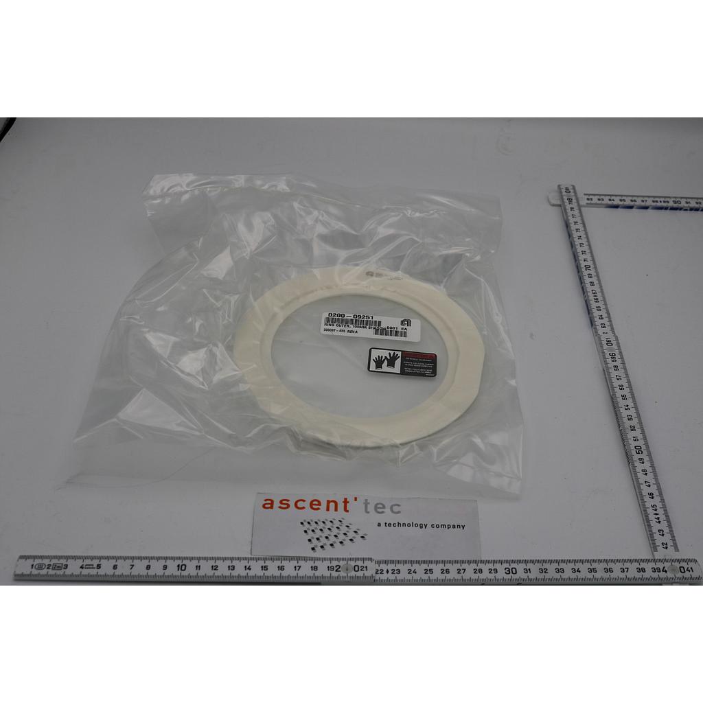 SUPPORT SUSCEPTOR 100MM SHADOW RING, WVCD- SOS Ascent'tec