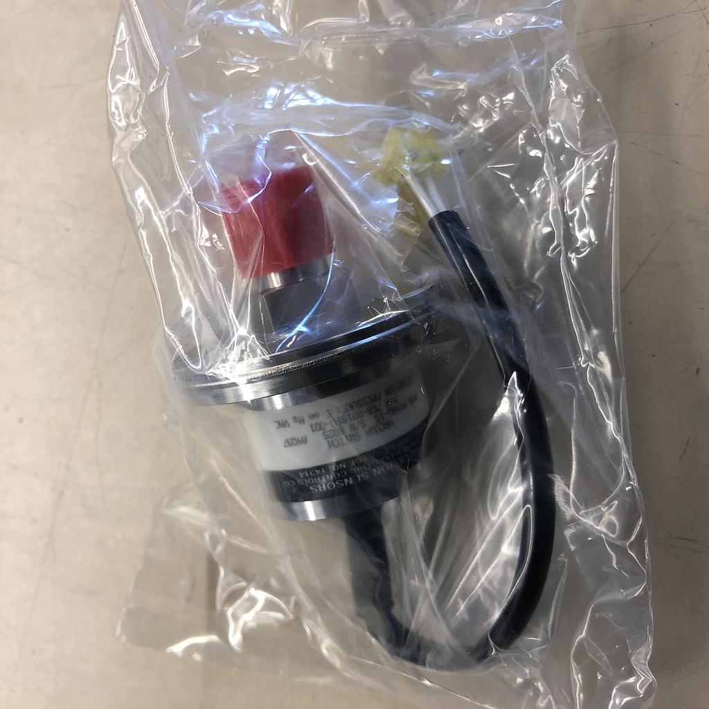 Switch, Vacuum, 5 Torr Gauge, Precision Sensors PV48W-15- SOS Ascent'tec