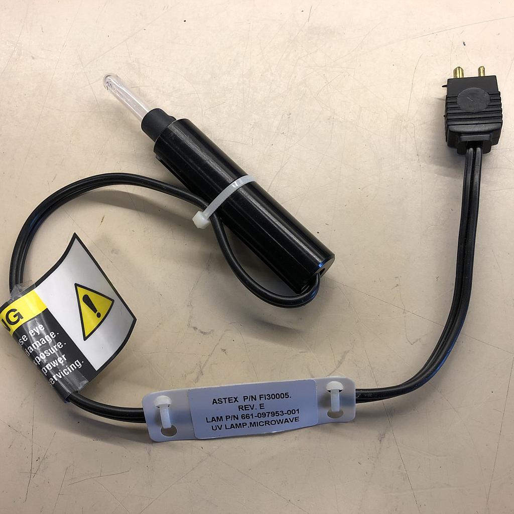 UV Lamp, Microwave Strpr, Astex FI30005, Rev.E- SOS Ascent'tec