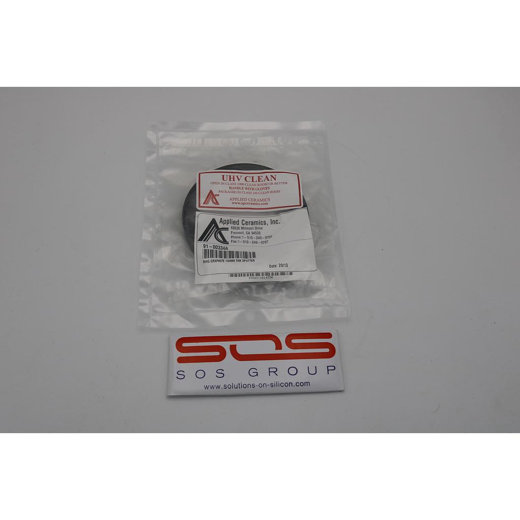 Ring Graphite 100mm THK Sputter- SOS Ascent'tec
